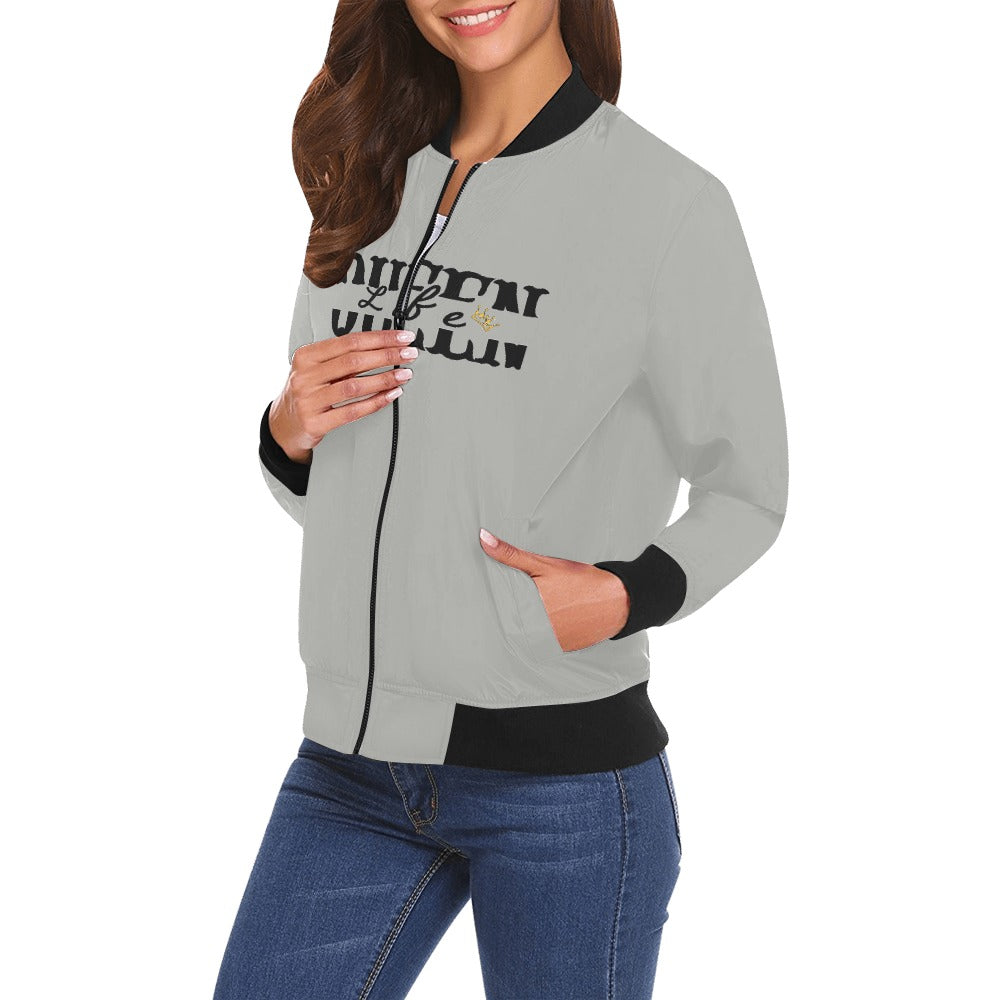 Queen Life Bomber Jacket – Iconic Royalty