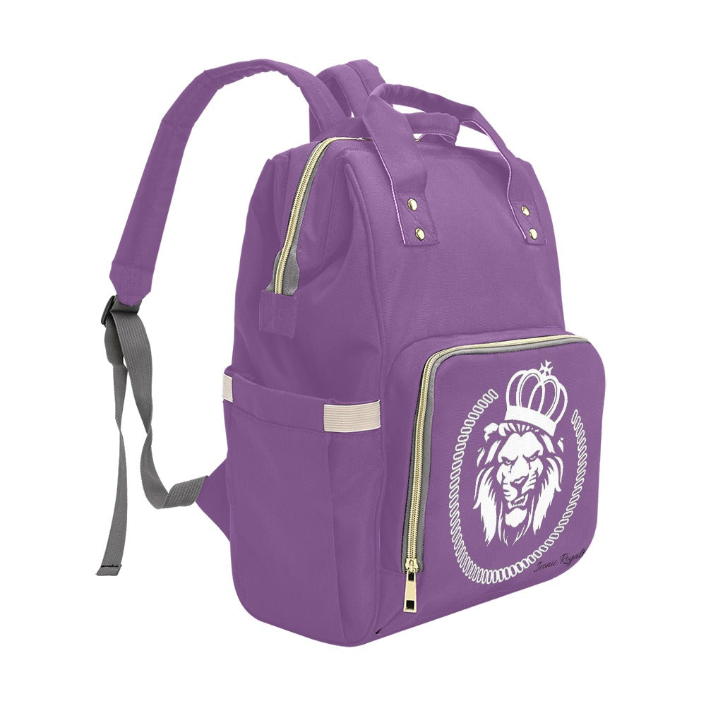 Iconic Royalty Crown Lion Multi-Function Backpack